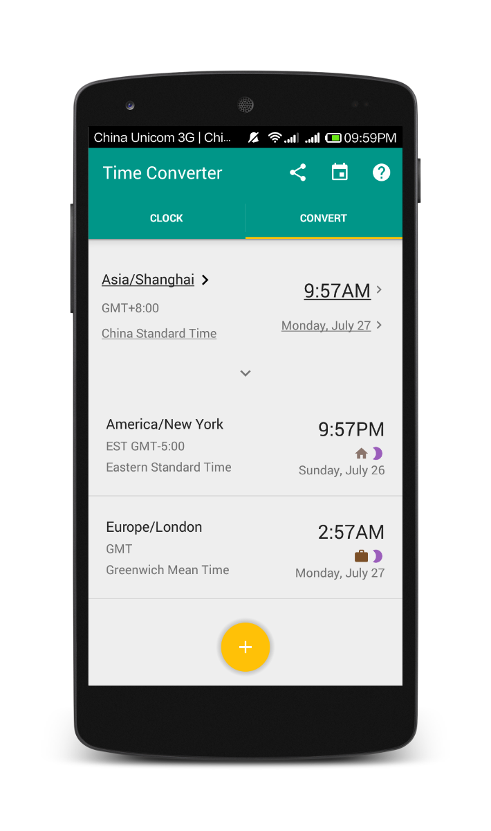 Time Converter World Clock